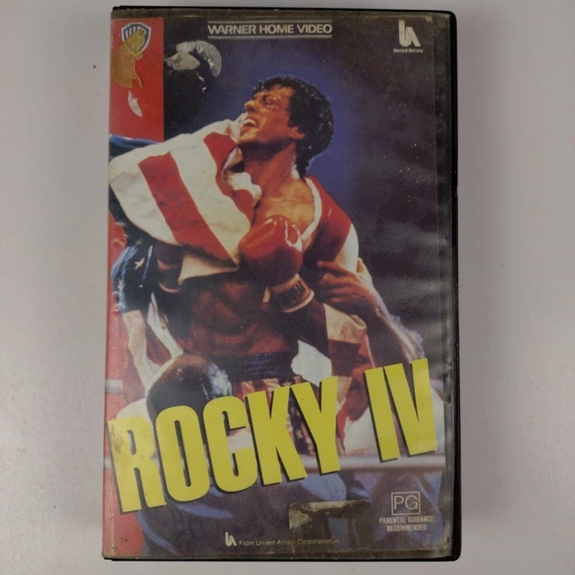 ROCKY IV 4 Betamax Video Tape Movie Beta Sylvester Stallone RARE (Has ...
