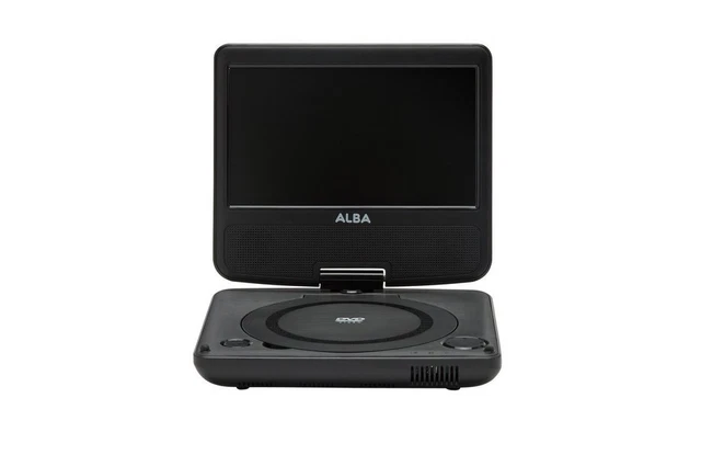 ALBA 7& PORTABLE DVD PLAYER with Swivel Screen T-701 - Black (R 5422920 ...