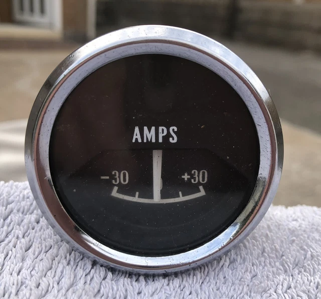 FORD CORTINA Mk1 Gt Amps Gauge Ammeter Genuine Vgc Working £24.99 ...