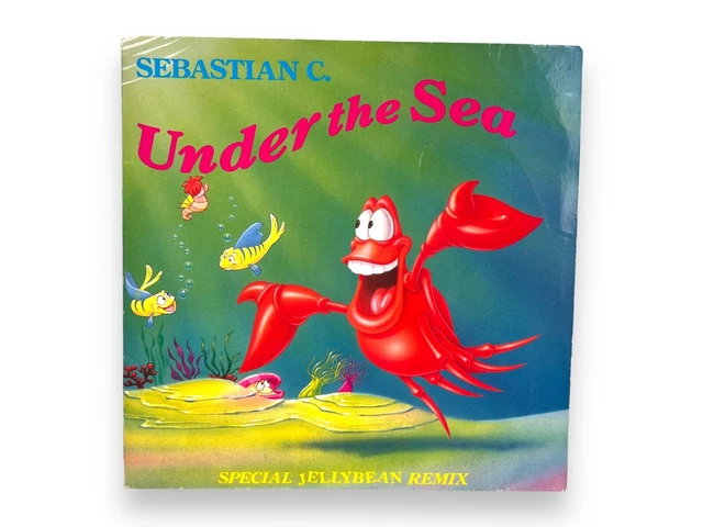 THE LITTLE MERMAID Sebastian C Under The Sea Special Jellybean Remixes ...