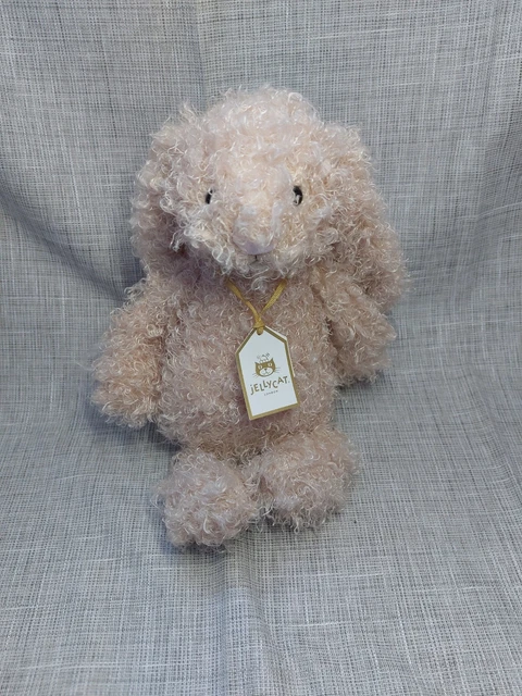 JELLYCAT MEDIUM BASHFUL Luxe Curly Bunny BNWT NOT OUT ON JELLYCAT SITE YET £42.32 - PicClick UK