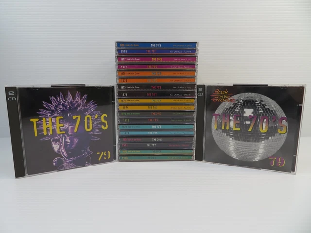 TIME LIFE MUSIC The 70's / Back In The Groove The 70's Complete 40 CD ...