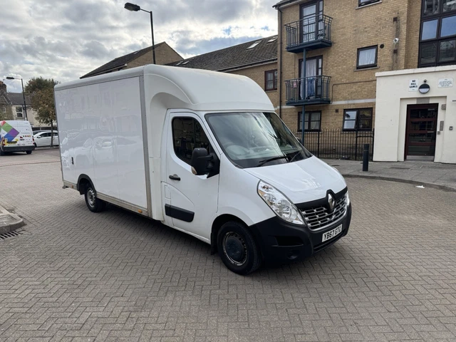 RENAULT MASTER 2017 67 reg euro 6 Euless compliant low loader Luton box ...