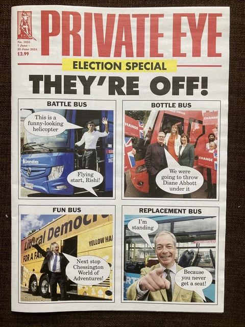 PRIVATE EYE MAGAZINE, 7 June-20 June 2024 £2.49 - PicClick UK