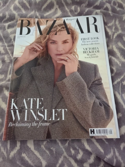 HARPER'S BAZAAR UK Magazine September 2024 Kate Winslet Victoria ...