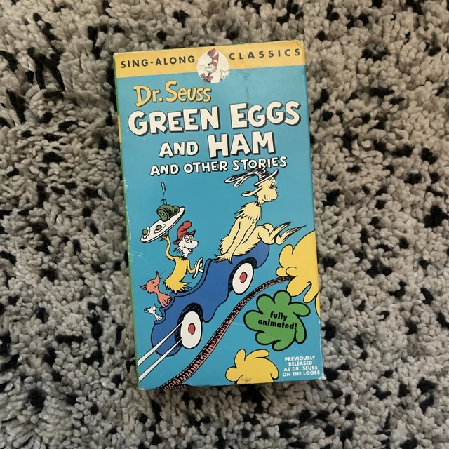 DR. SEUSS VHS 1994 Green Eggs and Ham and Other Stories £3.30 - PicClick UK