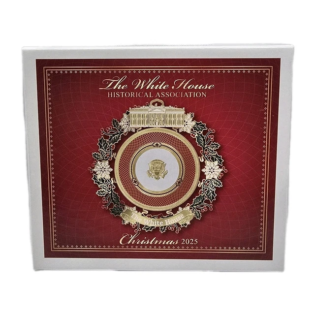 THE WHITE HOUSE Historical Association Christmas Tree 2025 Ornament New ...