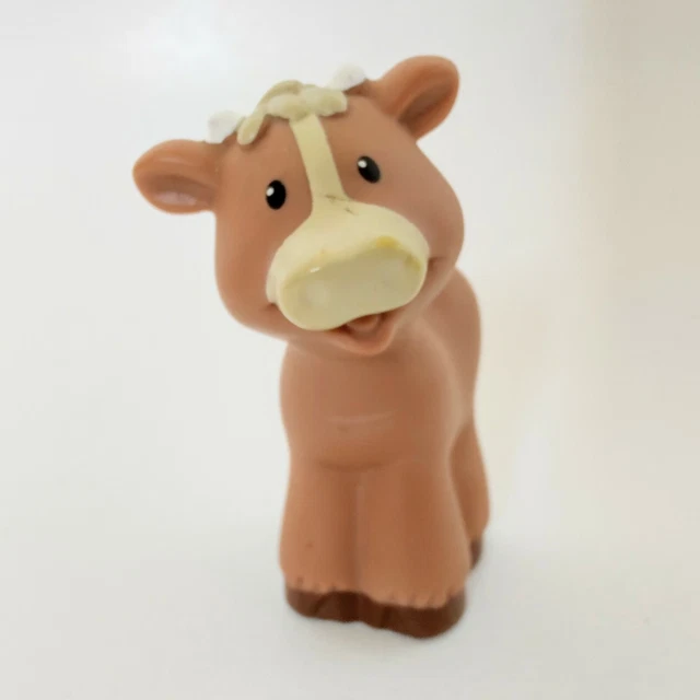 FISHER PRICE LITTLE People Figure Cow Calf Nativity Replacement Part ...
