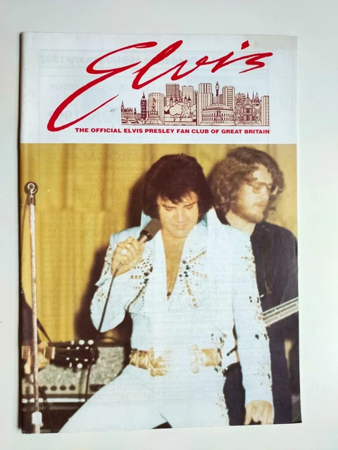 THE OFFICIAL ELVIS Presley Fan Club Magazine Of Great Britain Dec '91 ...