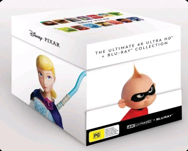 DISNEY PIXAR - The Ultimate Collection 4K Ultra HD Blu-ray BOXSET ...