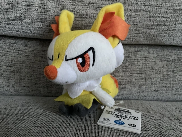 NEW POKÉMON 6 Inch Braixen Chibi Plush Soft Toy Japan Banpresto 2016 ...