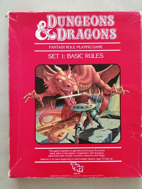 DUNGEONS & DRAGONS Basic Rules boxed set (no dice) £26.72 - PicClick UK