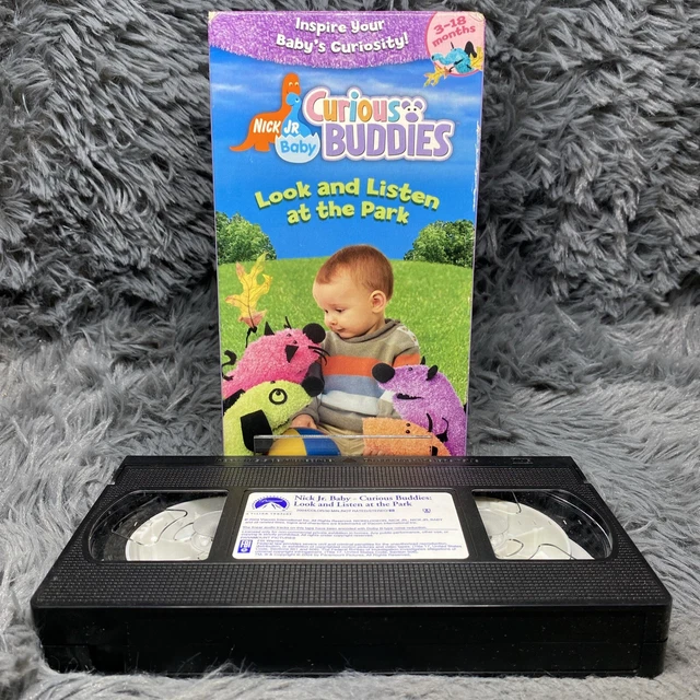 CURIOUS BUDDIES - Look and Listen at the Park VHS Tape 2004 Nick Jr ...