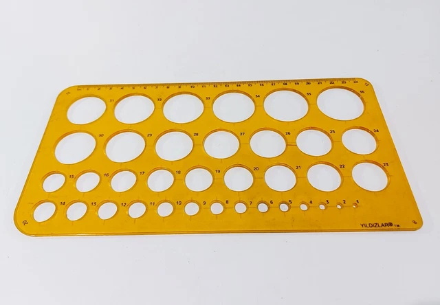 VINTAGE STANDARDGRAPH DRAWING Lettering Numbering Stencil Template ...