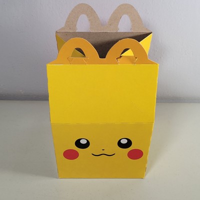 MCDONALDS 2022 POKEMON Happy Meal Box Pikachu £7.98 - PicClick UK