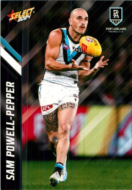 2024 PORT ADELAIDE Power AFL Select Footy Stars Card - Sam Powell ...