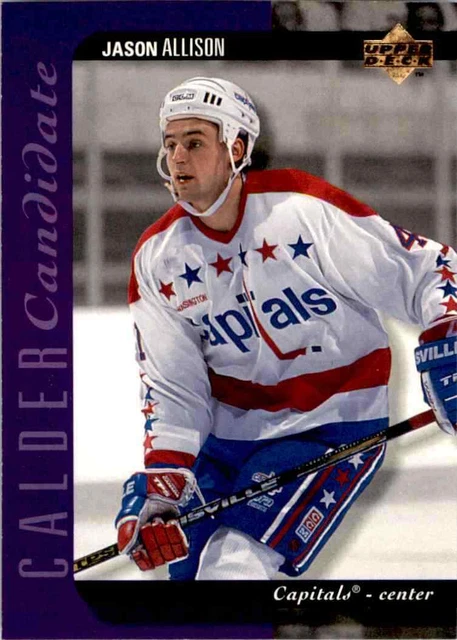 1995-96 UPPER DECK Calder candidat Jason Allison #535 EUR 0,80 ...