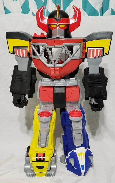 FISHER-PRICE IMAGINEXT POWER Rangers Morphin Megazord 28” Robot Toy ...