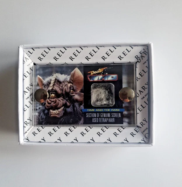 DOCTOR WHO PROP Time & the Rani Screen-Used prop Tetrap hair display ...