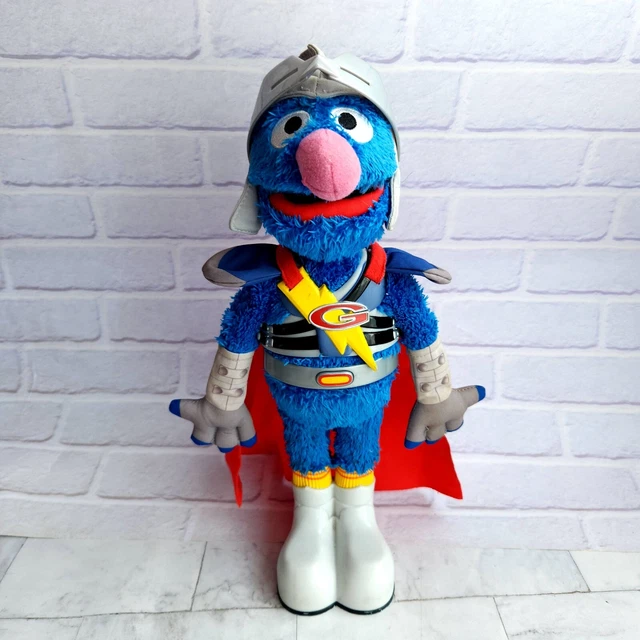 SESAME STREET FLYING Super Grover Electronic Toy Working With Sounds £ ...