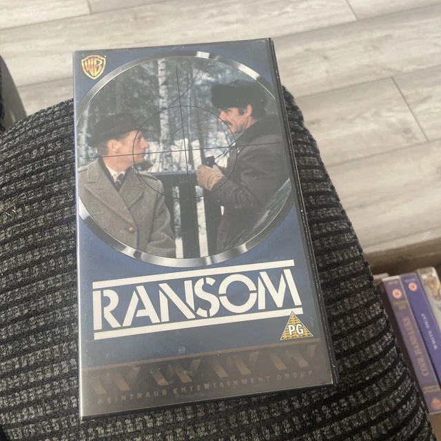 RANSOM (1974) SEAN Connery VHS Videocassette Warners 1989 £7.32 ...