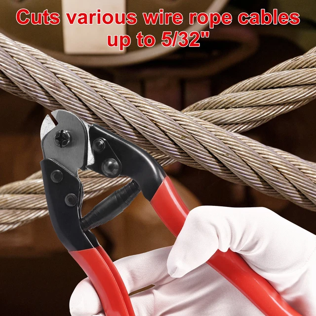 CABLE CUTTER MULTIFUNCTIONAL Wire Rope Cutter with Safety Lock Bicycle ...