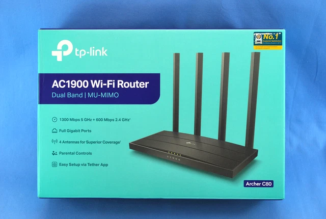 TP-LINK ARCHER AC1900 Dual Band Wi-Fi Router - Open Box New FREE ...