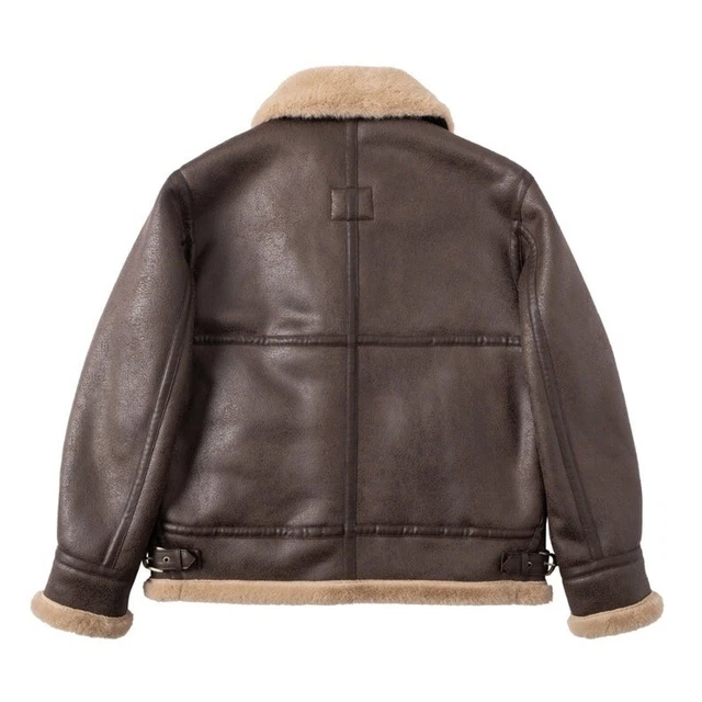 LEON KENNEDY RESIDENT Evil Remake 4 Military Aviator Bomber Leather Jacket £100.00 - PicClick UK