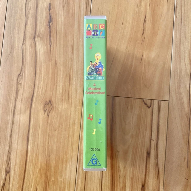 SESAME STREET: A Musical Celebration ABC Kids VHS - 2002 £20.16 ...