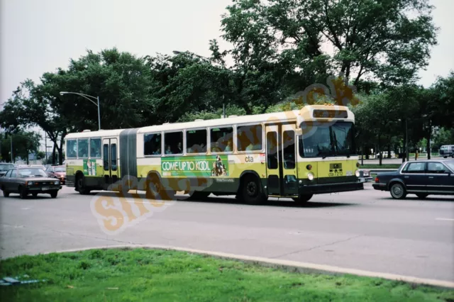 VTG 1986 BUS Slide 7212 MAN CTA Chicago Articulated Illinois IL X5T012 ... VTG 1986 BUS Slide 7212 MAN CTA Chicago Articulated Illinois IL X5T012 ...