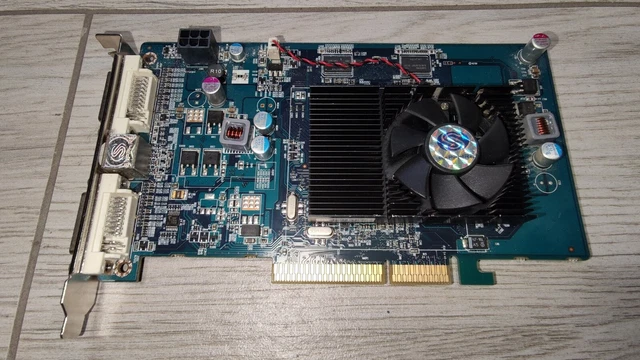 SCHEDA VIDEO AMD ATI RADEON SAPPHIRE HD4650 1GB GDDR2 AGP 8x DVI/VGA EUR 49,90 - PicClick IT