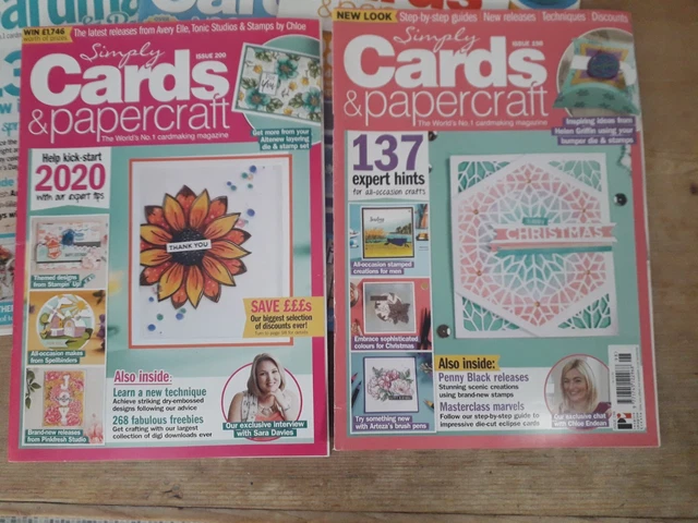SIMPLY CARDS AND papercraft Magazines plus card making Magazine £4.38 ...