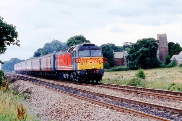 PHOTO CLASS 47 Virgin Livery At Powderham Aug 2002 EUR 2,44 - PicClick FR