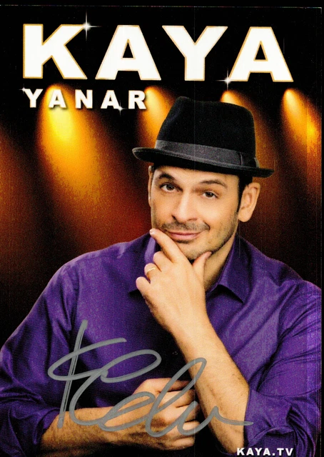 KAYA YANAR ORIGINAL Signierte Autogrammkarte schlechte Scanquali EUR 1 ...