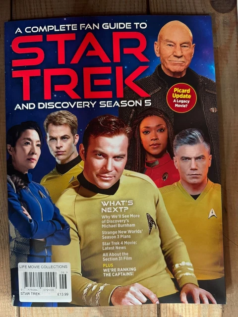 LIFE MOVIE COLLECTIONS magazine 2024 Star Trek and Discovery Season 5 ...