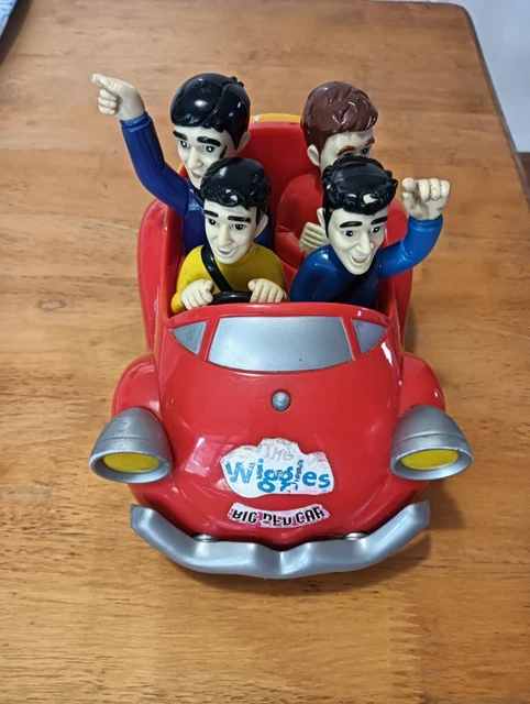 THE WIGGLES BIG Red Car Original Cast Greg Toy Car NOT WORKING 2008 $39 ...