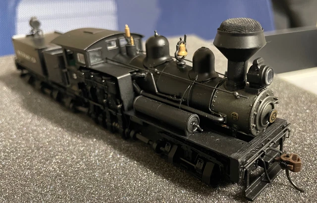 RARE BACHMANN HO 80-ton Shay NIB steam locomotivemodel trains £227.73 ...