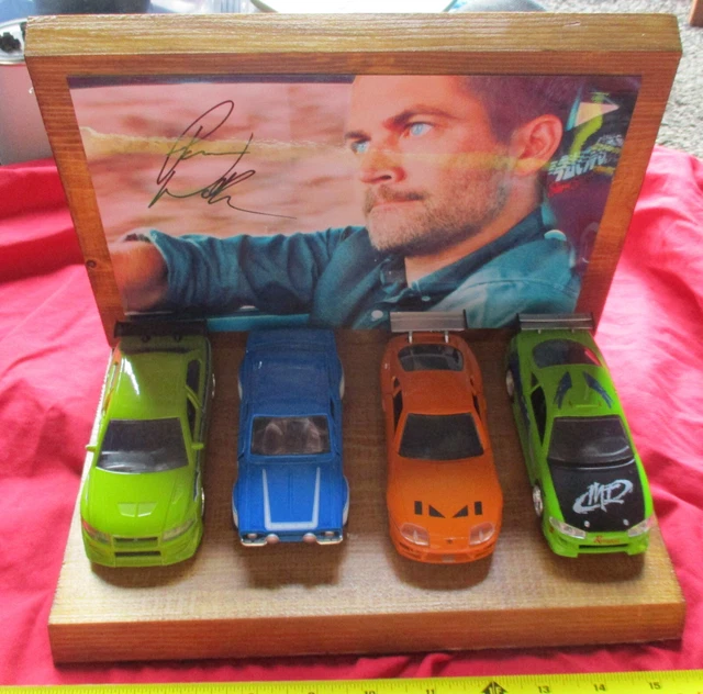PAUL WALKER FAST & Furious Desk top model cars Diecast - Diorama EUR 82 ...
