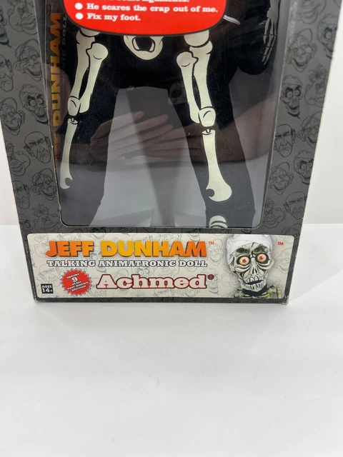 NECA JEFF DUNHAM Achmed 18Inch Talking Animatronic Doll Boxed Working ...
