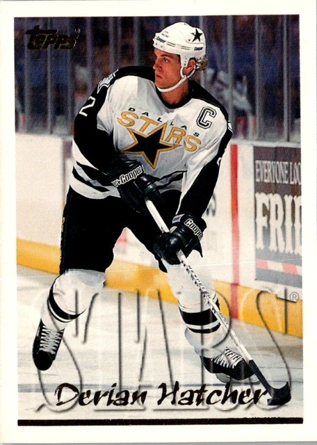 CARTE DE HOCKEY 1995 Topps Derian Hatcher #197 Dallas Stars EUR 2,21 ...