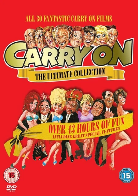 CARRY ON: THE Ultimate Collection DVD - 30 films plus TV series ...