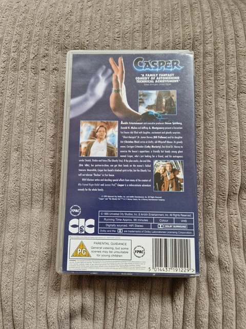 CASPER VHS VIDEO tape £5.00 - PicClick UK