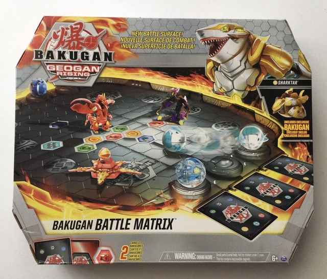 NEW BAKUGAN BATTLE Matrix Deluxe Game Board With Exclusive Gold ...