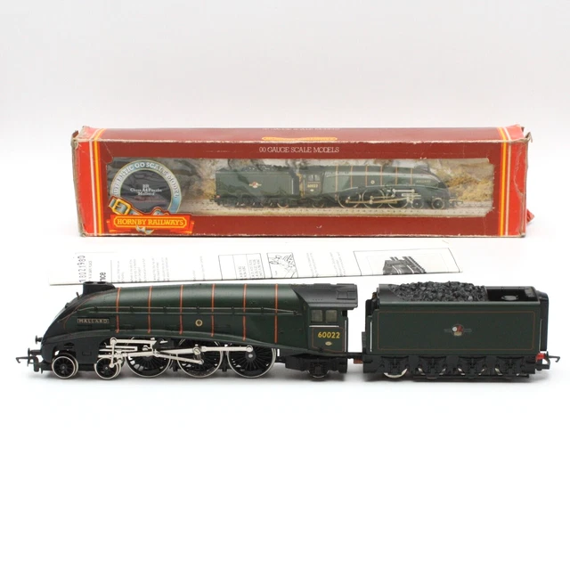 HORNBY OO GAUGE R309 Class A4 4-6-2 Mallard in BR Green with Fitted ...