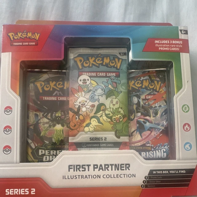 POKÉMON TCG FIRST Partner Illustration Collection Series 2 Box 3 Promo ...