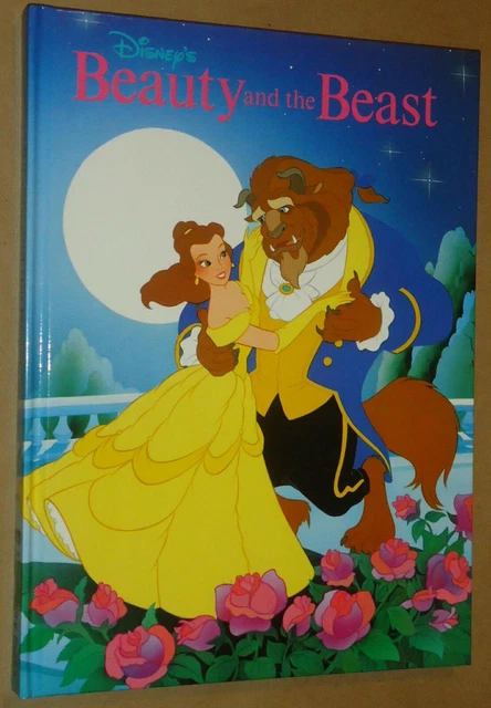 DISNEY'S BEAUTY & The Beast Storybook HB Book 1991 1st Ed 11.5X8.5 EUR ...