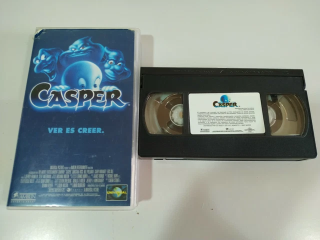 CASPER VER ES CREER CHRISTINA RICCI Bill Pullman - VHS Cinta Español ...