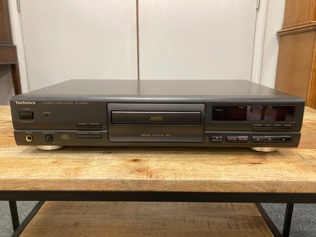TECHNICS CD PLAYER SL-PG-490 HiFi Separate in Black with Remote CS A33 £26.09 - PicClick UK