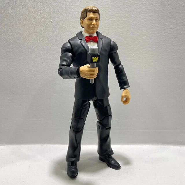 WWE VINCE MCMAHON Elite WrestleMania Build A Wrestling Action Figure AEW WWF BAF EUR 41,23 ...