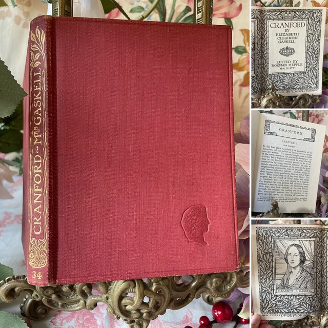 CRANFORD BY MRS Gaskell Vintage Illustrated Book J.M Dent 1935 ed ...